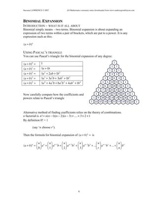 Math synthesis | PDF
