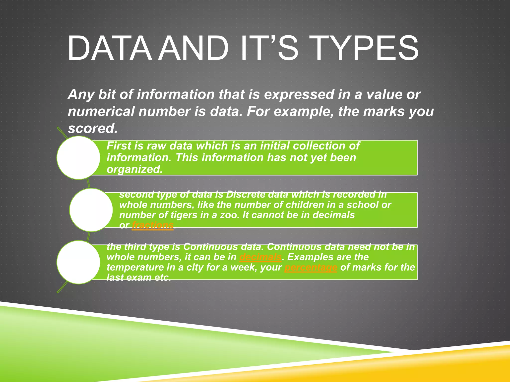 Math class 8 data handling | PPTX
