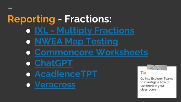 Math Tech Tools powerpoint presentations | PPT
