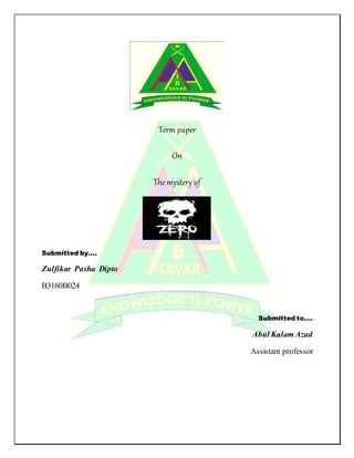 Math term paper | DOCX