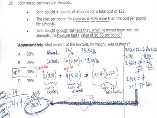 Math Test Comparison | PPT