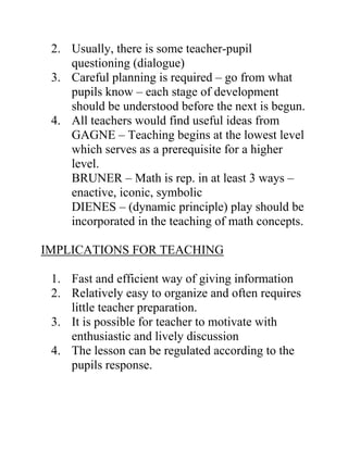 Maths,teaching,methods | PDF