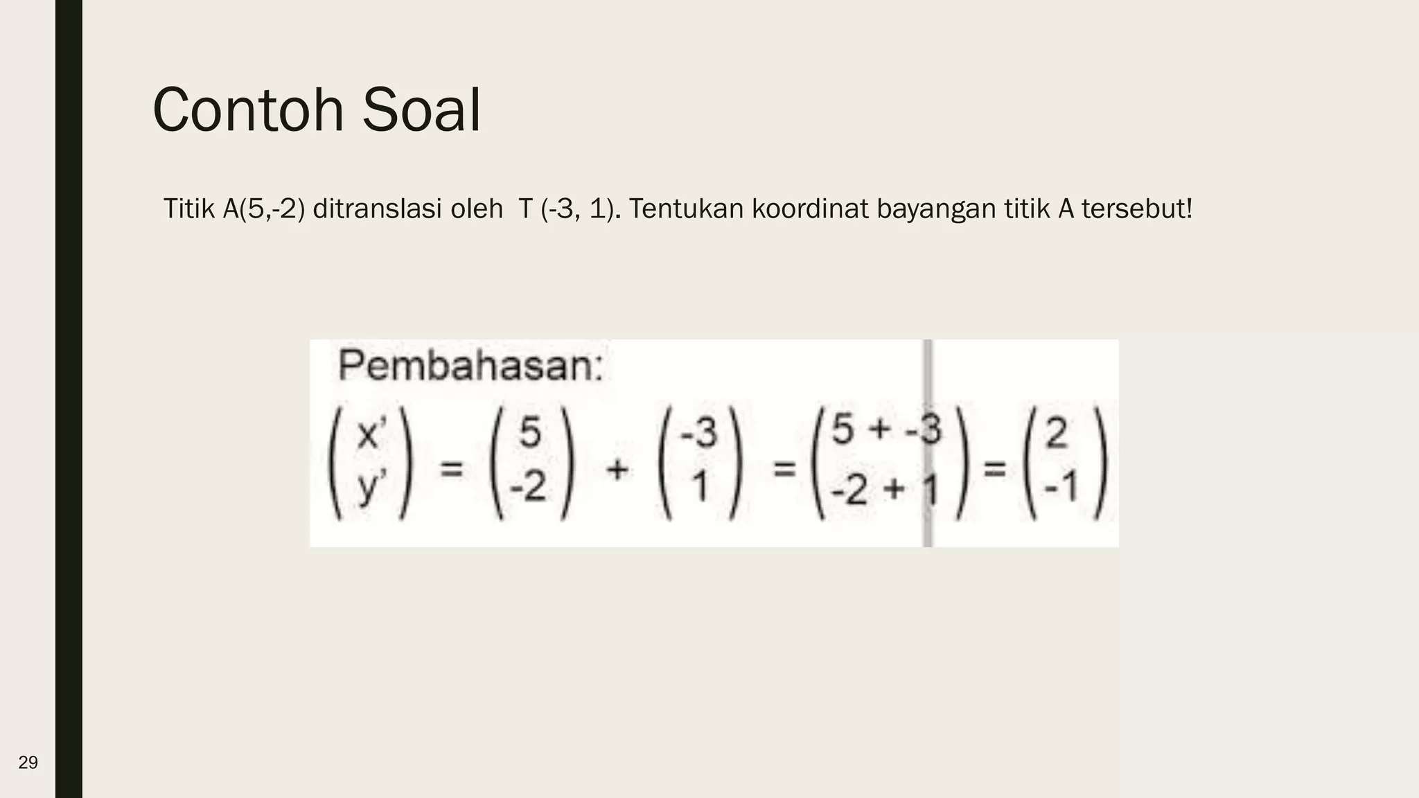 Math transformasi | PPTX