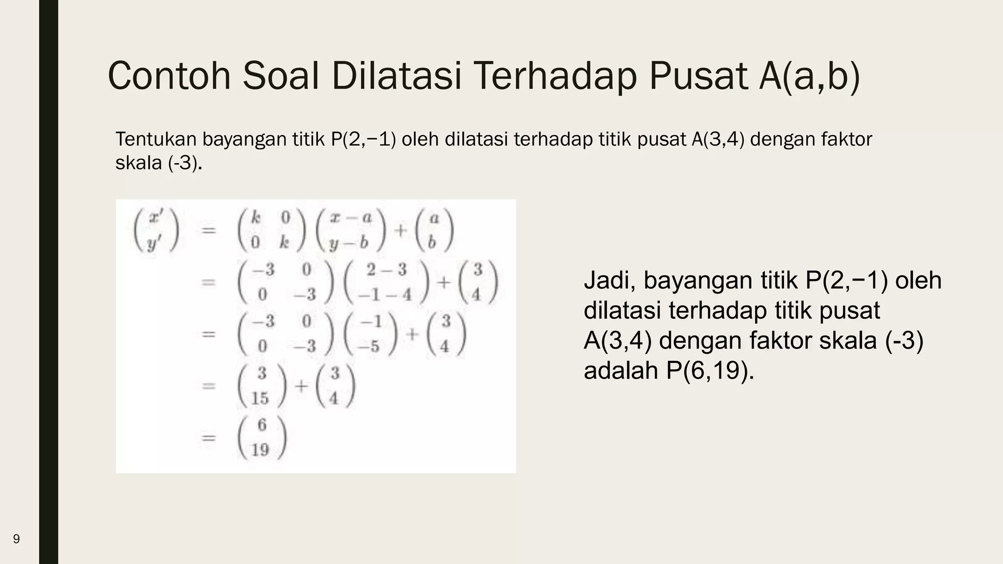 Math transformasi | PPT