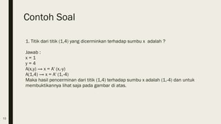 Math transformasi | PPT