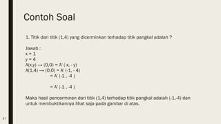 Math transformasi | PPT