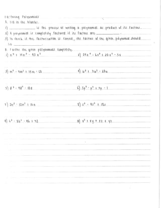 Math Worksheets | PDF