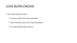 Lean Burn Engine | PPTX