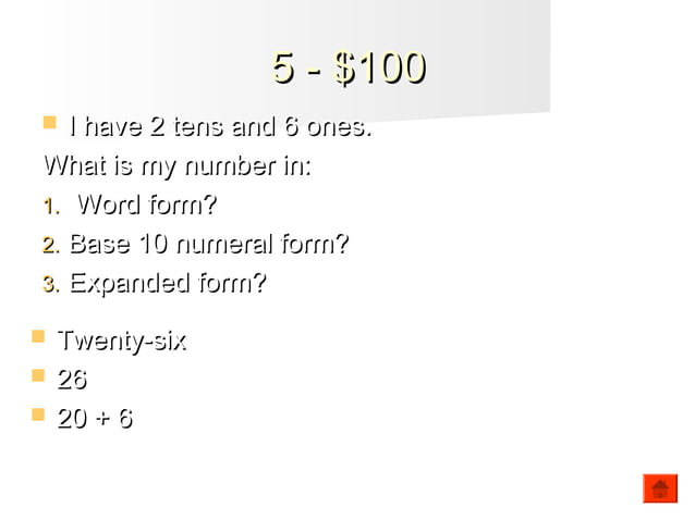 Math unit 1 jeopardy review | PPT