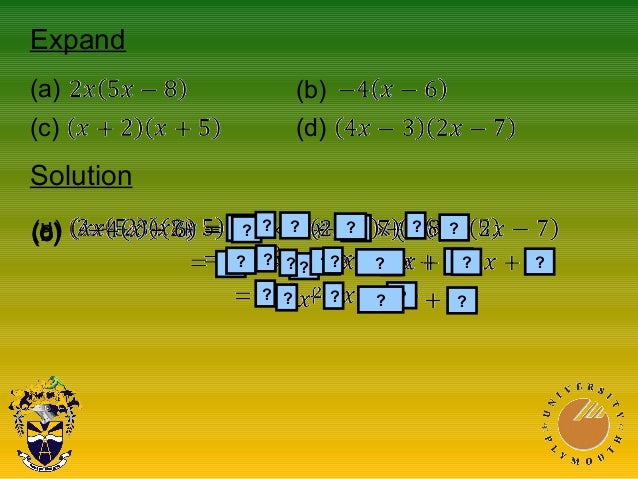 Math unit23 algrbraic manipulation
