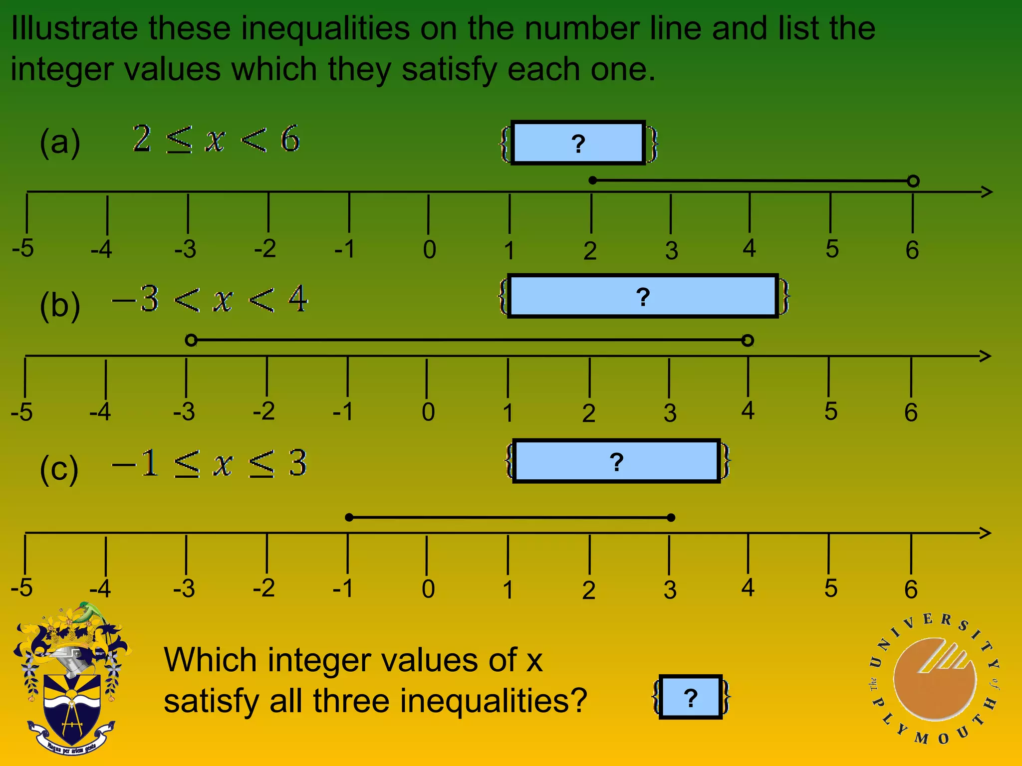 Math unit26 solving inequalities | PPT
