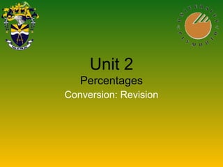Math unit2 percentages | PPT