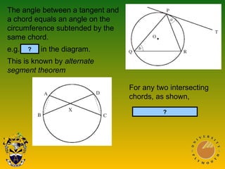 Math unit32 angles, circles and tangents | PPT