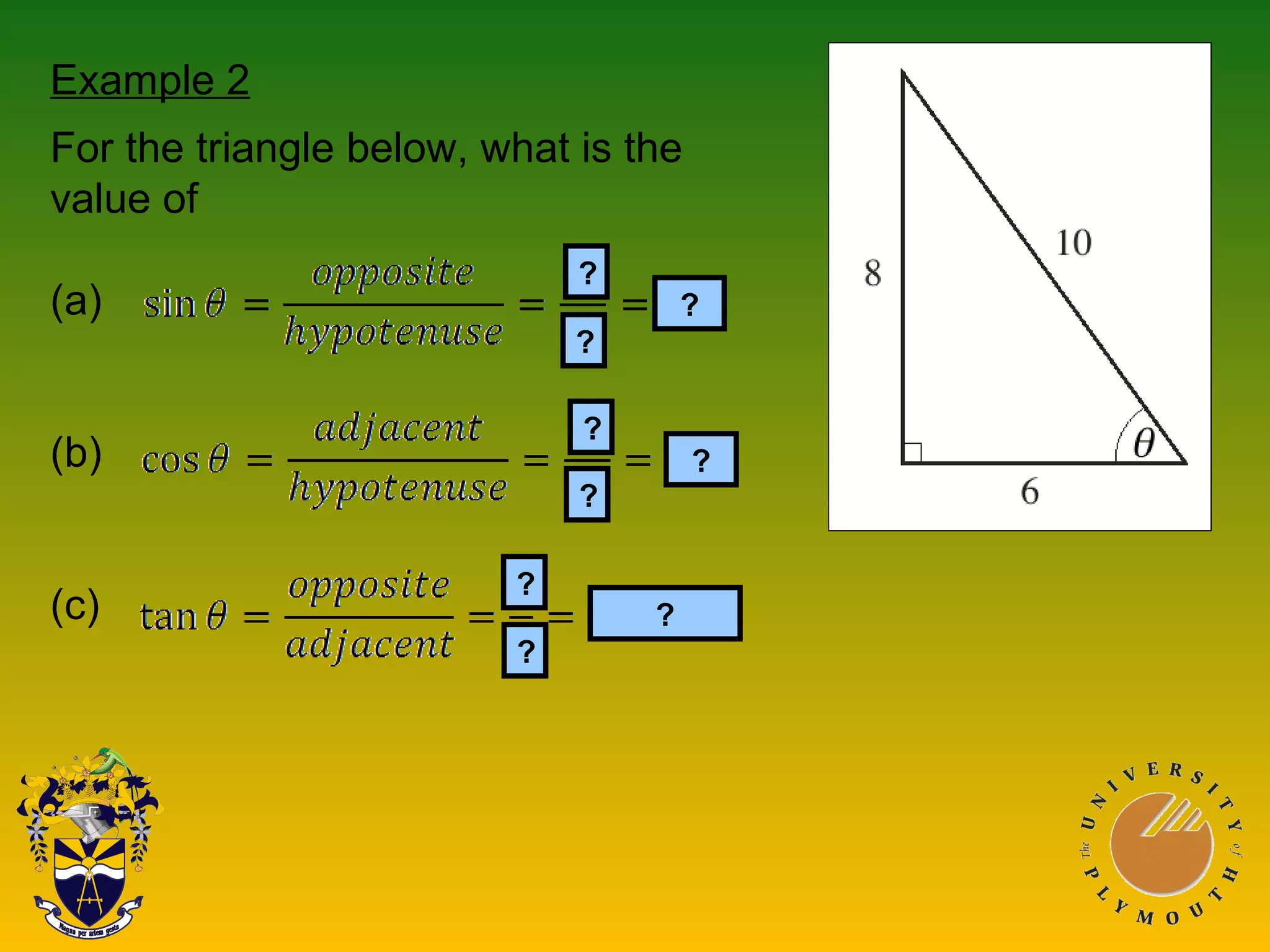 Math unit34 pythagoras' theorem and trigonometric ratios | PPT