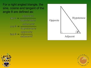 Math unit34 pythagoras' theorem and trigonometric ratios | PPT