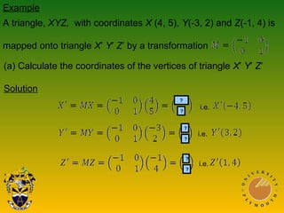 Math unit39 matrices | PPT | Physics | Science