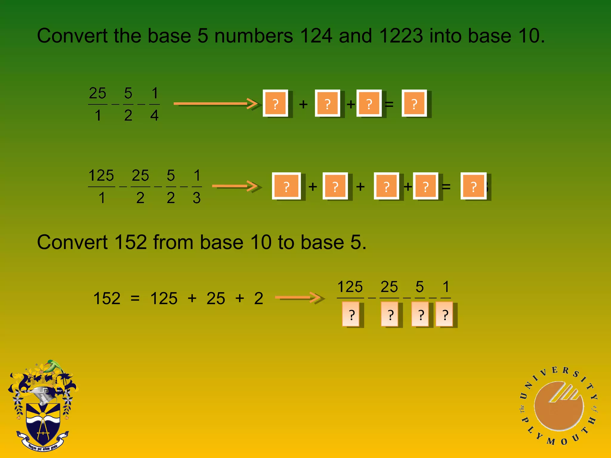 Math unit7 number system and bases | PPT