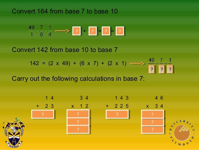 Math unit7 number system and bases