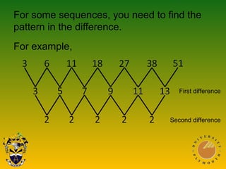 Math unit8 number sequences | PPT