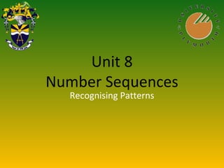 Recognizing Number Patterns
