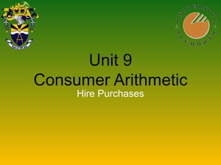 Math unit9 consumer arithmetic | PPT