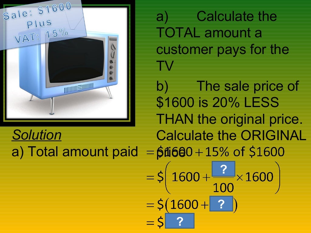 Math unit9 consumer arithmetic