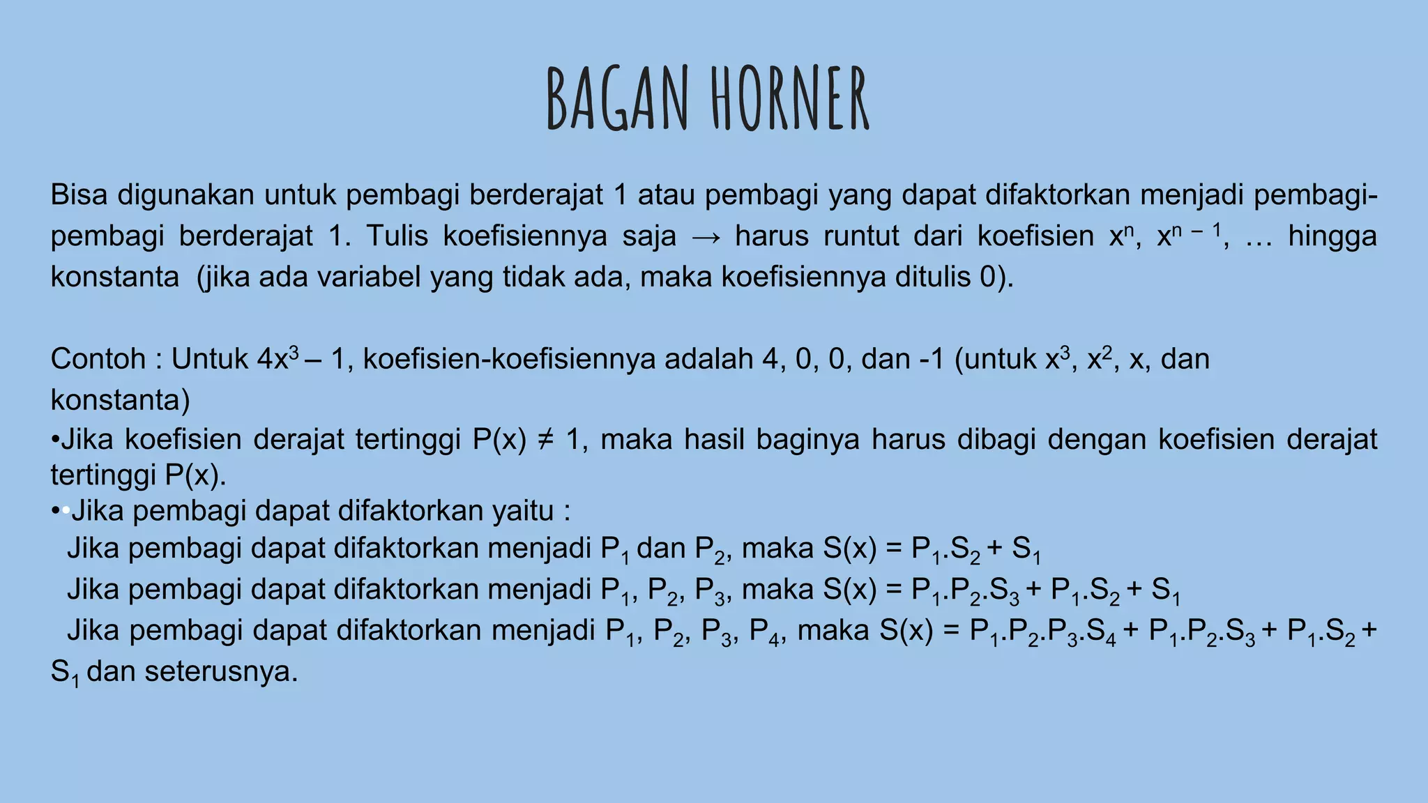 Science Math - Polinomial | PPTX
