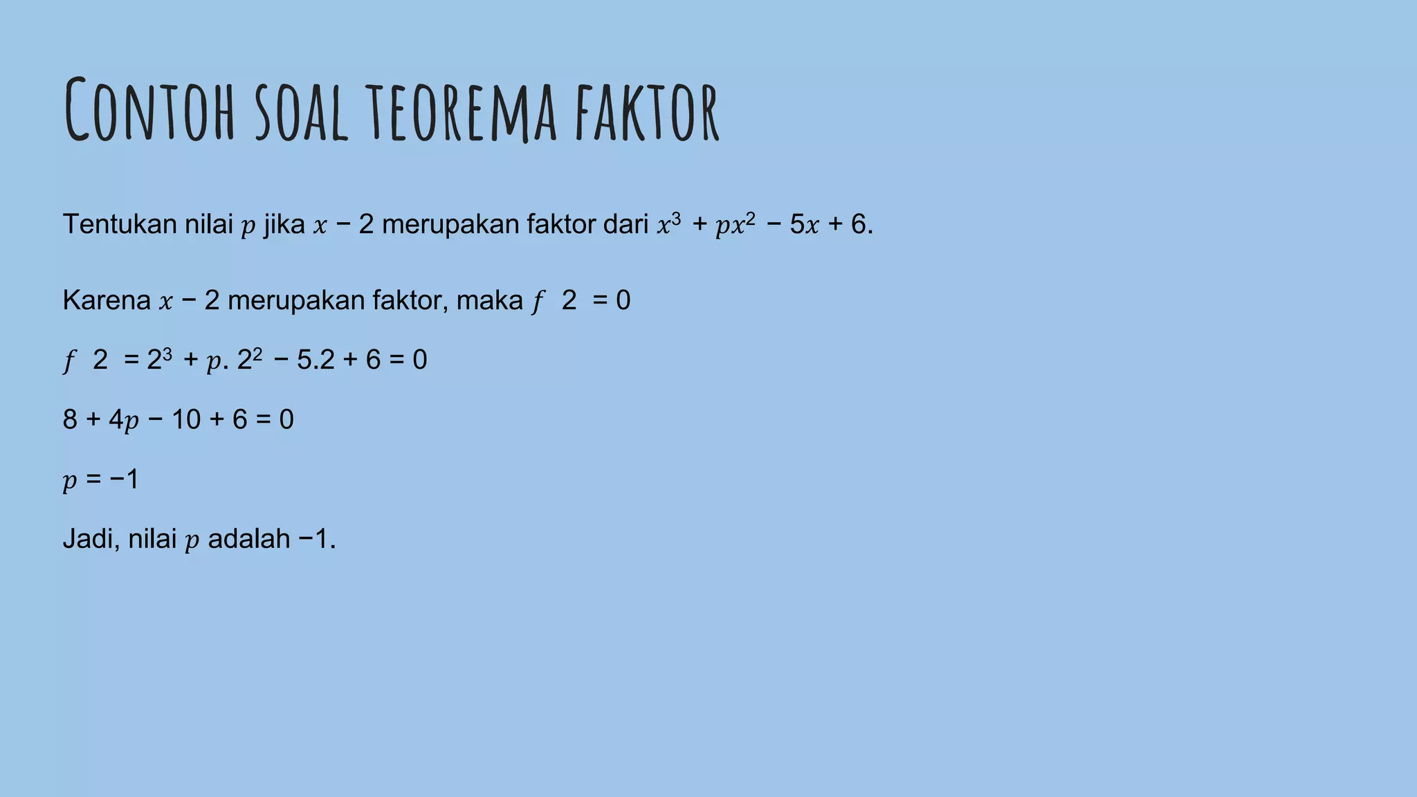 Science Math - Polinomial | PPTX