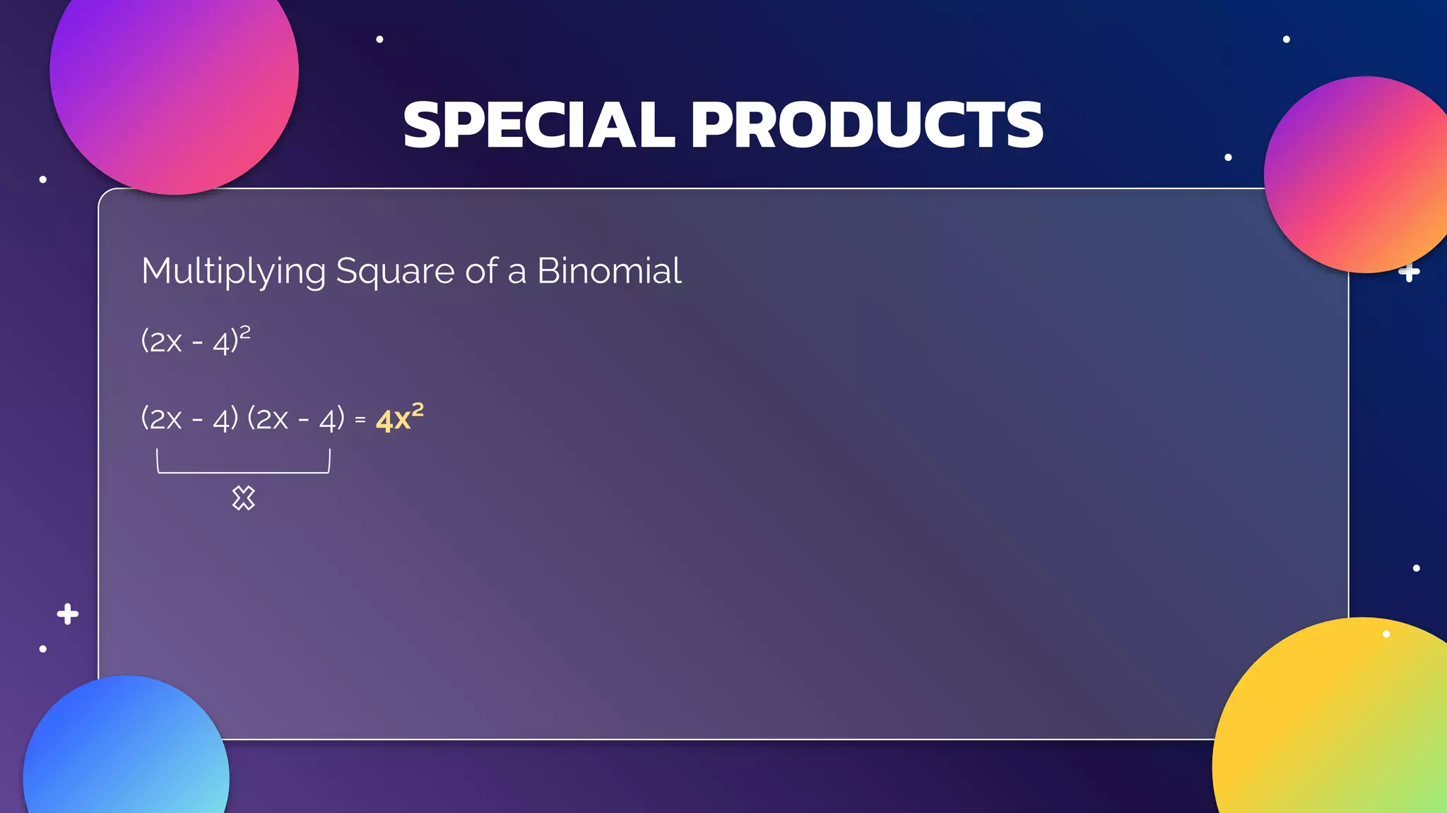 Special products | Math PPT | PPTX