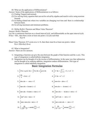 Math viva [www.onlinebcs.com] | PDF