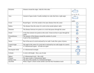 math_vocabulary_and_common_symbols.pdf | 3-D Graphics | Computer ...