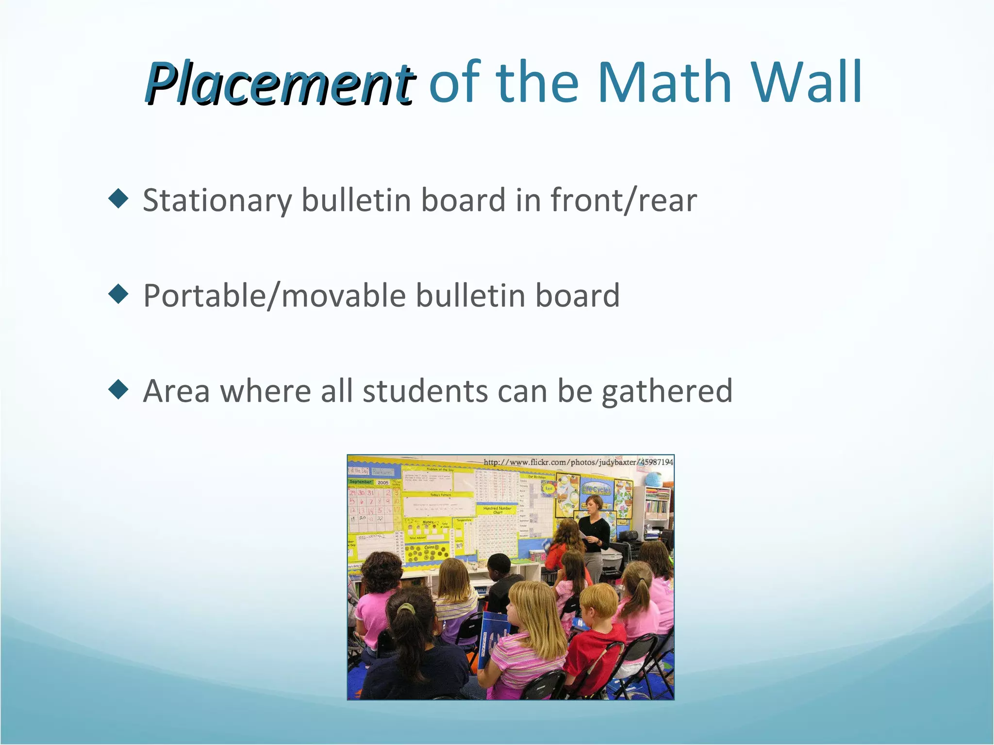 Math Wall Presentation | PPT