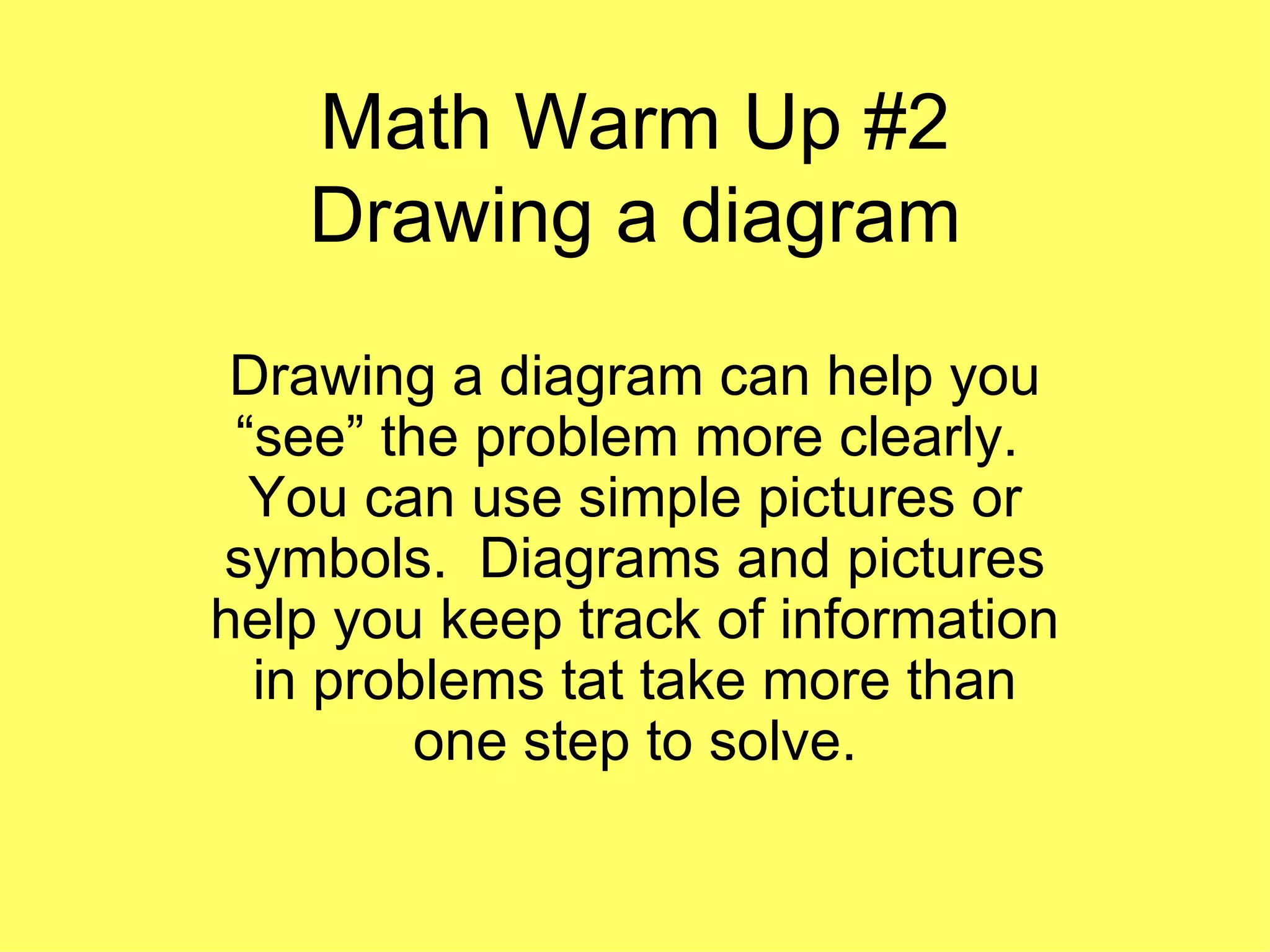 Math warm up 3 | PPT