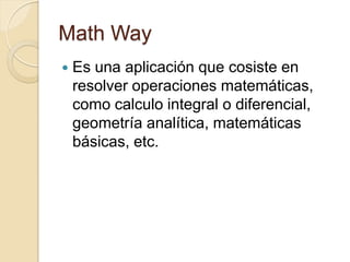 Mathway | PDF