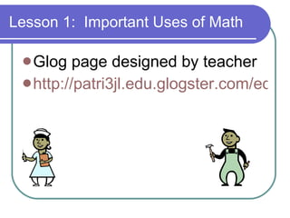 Math with glogster | PPT