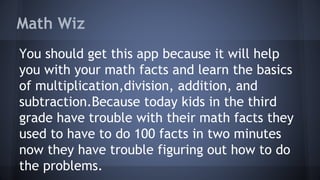 Math wiz | PPT