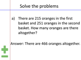 Math Problem Solving for 3rd Grade | PPTX