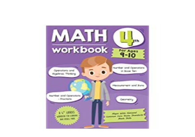 textbook_$ Math Workbook Grade 4 Ages 9 10 A 4th Grade Math Workbook ...