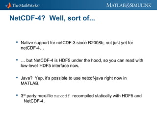 MATLAB's HDF5 Updates | PPT