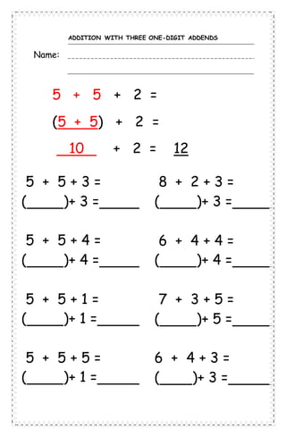 Math worksheet4 | PDF
