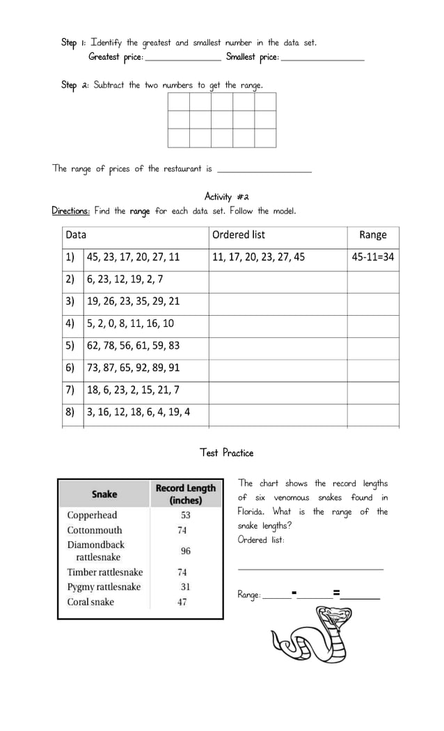 Mode and range workshop | PDF
