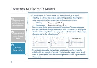 Introduction of VAR/GVAR Model as a Methodology to Develop Stress Test ...