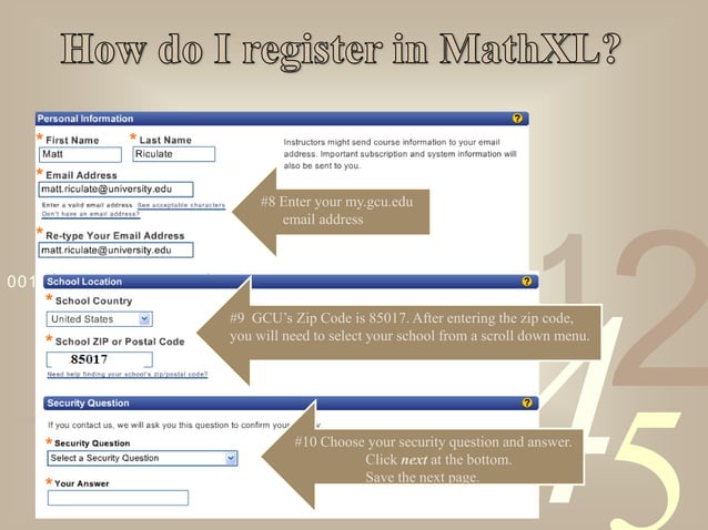 MathXL Student Tutorial | PPT