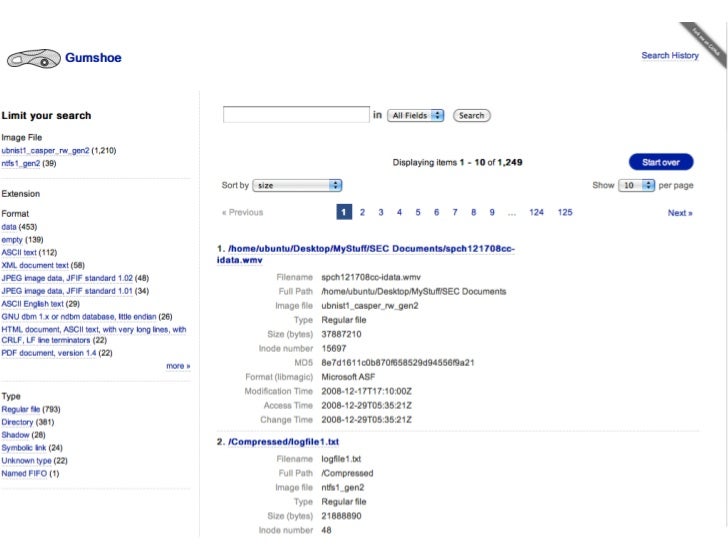 Using and Developing with Open Source Digital Forensics Software in D…