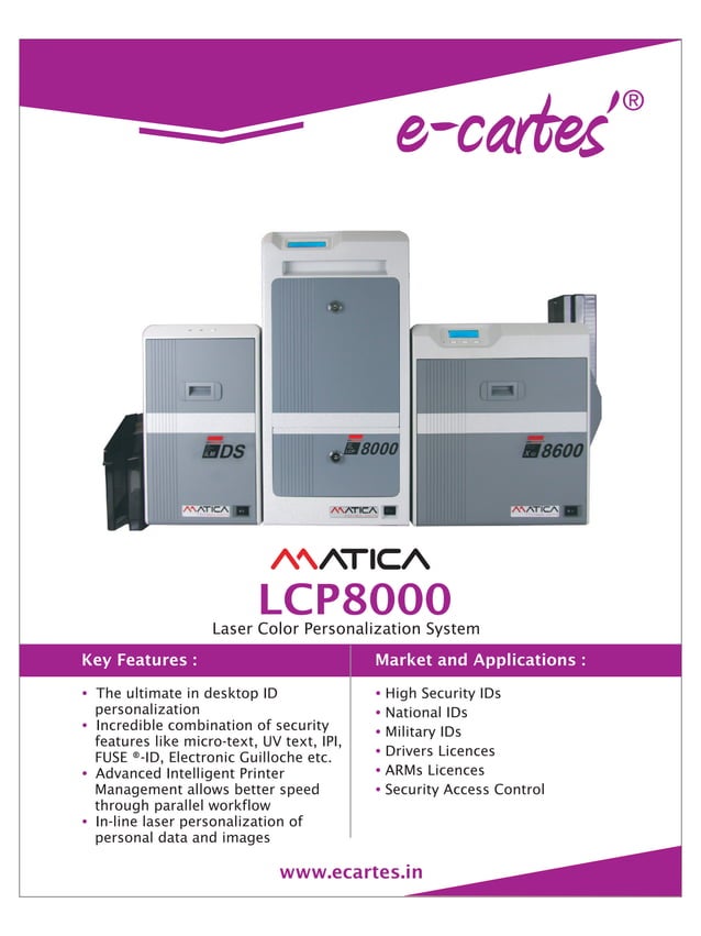 Matika lcp-8000-Printer | PDF