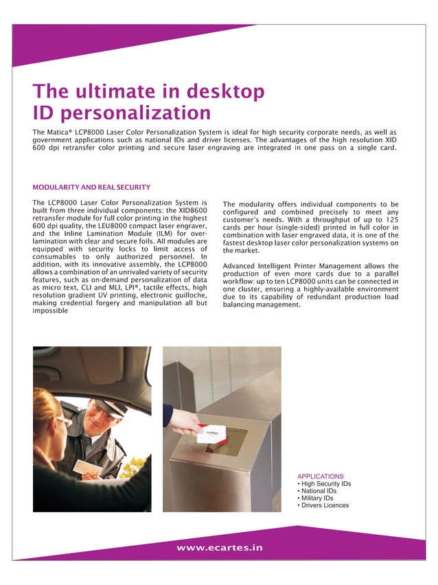 Matika lcp-8000-Printer | PDF