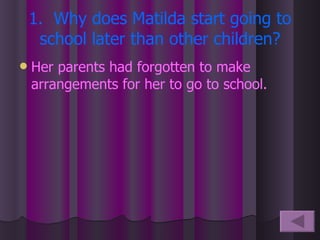 Matilda | PPT