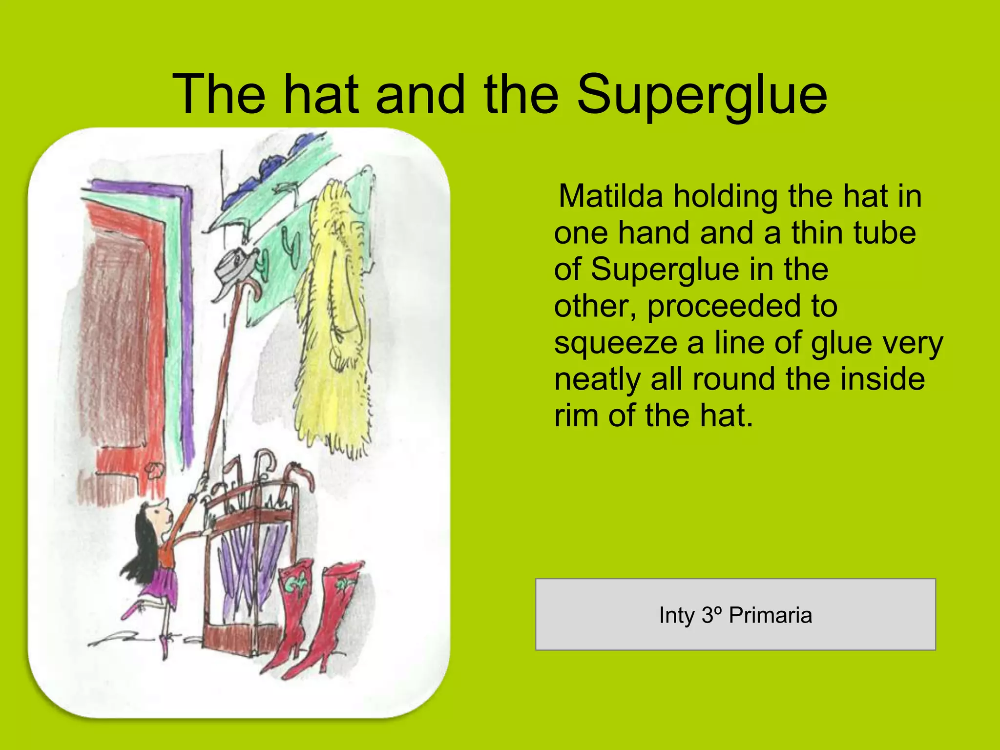 Colouring Roald Dahl's ,MATILDA | PPTX