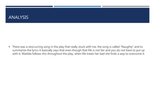 Matilda (3) | PPTX | Movies | Entertainment