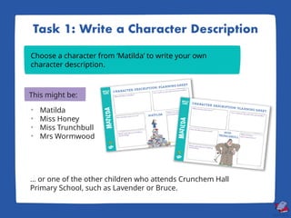 Matilda Character Description and Comparison PowerPoint.pptx